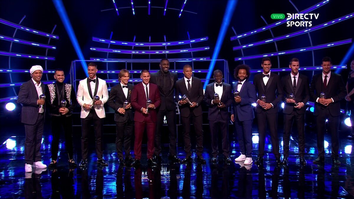 Imágenes de la Gala Premios FIFA The Best 2018