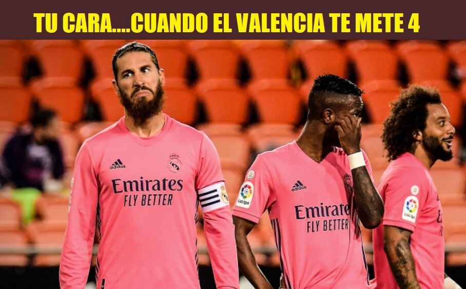Memes Valencia-Real Madrid 2020 | Los mejores chistes