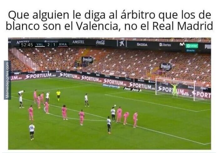 Memes Valencia-Real Madrid 2020 | Los mejores chistes